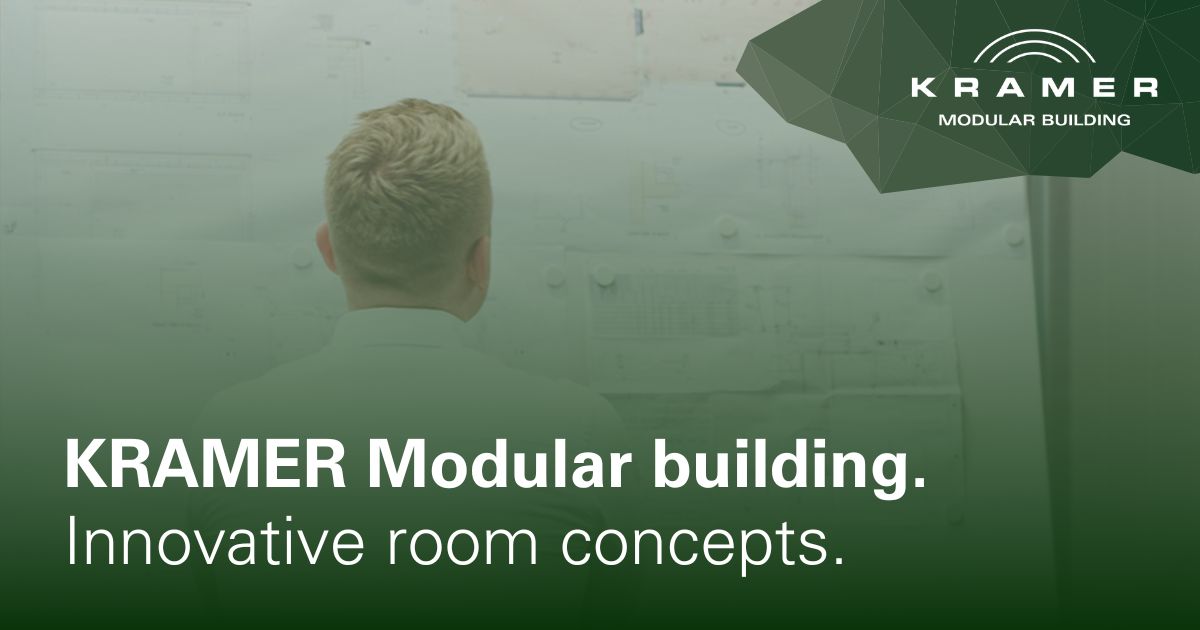 KRAMER modular construction: Fast, durable, individual